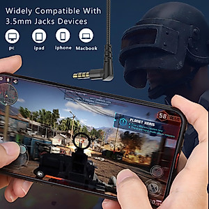 KASOTT SoundMaster Pro V1 - Gaming Earphones with Dual Audio Drivers,Battle Buds,in-Line Mic with Mute and Volume Control, Compatible with Xbox Series,PS5,PS4,Switch,Pc with 3.5mm (Black)