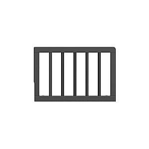 Graco Toddler Safety Guardrail with Dowels (Gray) for Storkcraft Crib Conversion – GREENGUARD Gold Certified