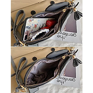 Rejolly Elephant Shaped Crossbody Bag for Women Shoulder Handbag PU Leather Wristlet Clutch Purse Cute Funny Animal Small Bag Black