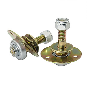 DGHAOP 4pcs Rocking Chair Furniture Hardware Bearing Accessories M8x45mm Zinc Alloy Rocking Chair Bearing Connecting Piece Furniture Connecting Fitting