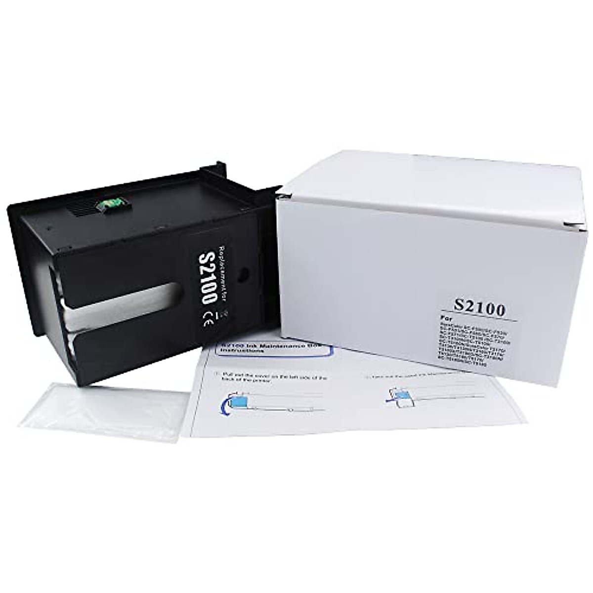 UP S210057 Maintenance Box for T2170 T3170 T3170X T5170 T2100 T3100 T5100 F570 F571 T3170M Printer Cleaning Box