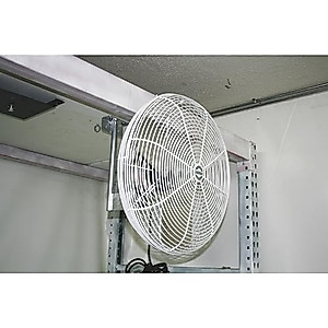 J & D Mfg. EZ Breeze Basket Fan - 20in. Dia. 1680 CFM, 1/10 HP, 115 Volt, Model Number VDB20G