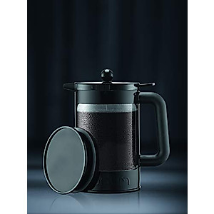 bodum K11683-01WM Bean Cold Brew Coffee Maker, 51 Oz, Jet Black