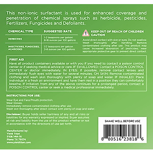 Primesource Meso 4 SC Select with Yield Titan's Vector Blue Concentrated Spray Pattern Indicator 8 Ounces and Surfactant