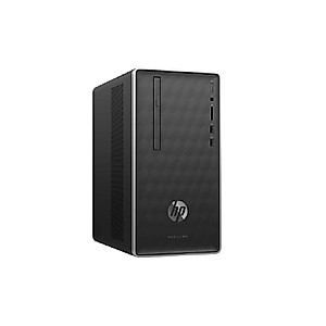 HP Pavilion 590-p0107c 8GB 1TB Intel Core i3-9100 X4 3.6GHz Win10, Black (Renewed)
