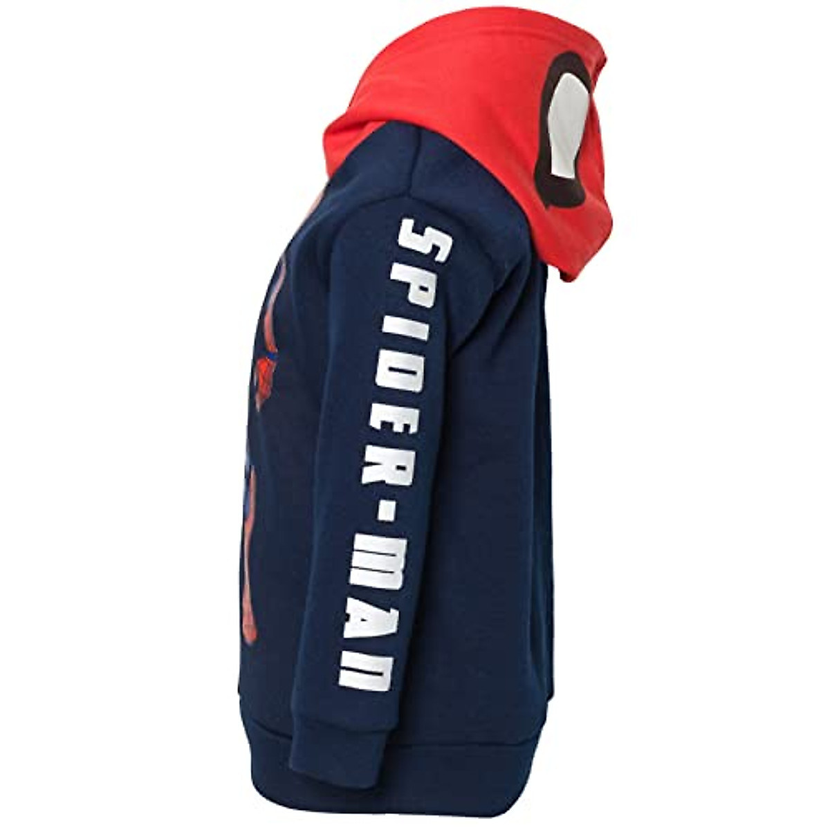 Marvel Spider-Man Little Boys Fleece Pullover Hoodie Blue 7-8