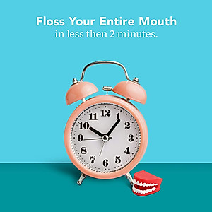 Platypus Orthodontic Flossers - Dental Floss Picks for Braces and Orthodontic Toothbrush Bundle - 2 Packs Ortho Flossers and 1 Ortho Toothbrush