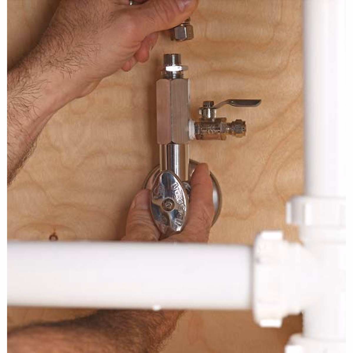 GE Reverse Osmosis System & Under Sink Water Filter | Faucet & Easy Install Kit Included | Premium Filtration Reduces Lead, Chlorine & More | Replace Filters Every 6 Months | GXRM10RBL