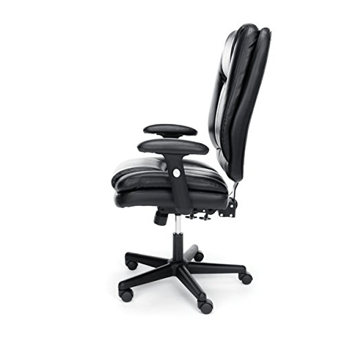 OFM ESS-6050 Ergonomic High-Back Bonded Leather Executive Chair, Black