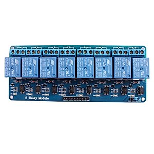 JBtek 8 Channel DC 5V Relay Module for Arduino Raspberry Pi DSP AVR PIC ARM