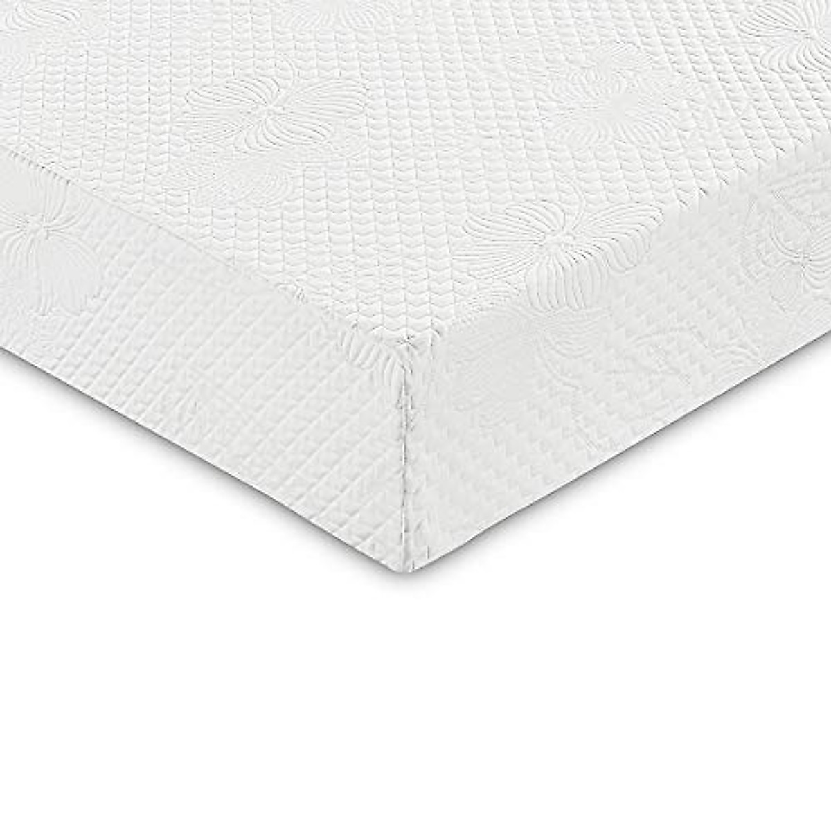 PrimaSleep 9 Inch Multi Layer Gel-Infused Memory Foam Mattress, Full, White