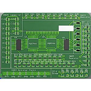 Gikfun DIY SMD/SMT Components Practice Board Soldering Skill Training Kit AE1173