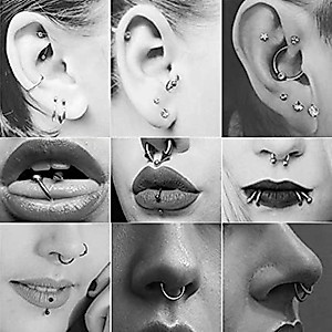 Catheter Piercing Needles - Anghie 10pcs 18G Catheter Piercing Needles IV Catheter Needles Ear Nose Piercing Needles for IV Start Kits Body Piercing Tattoo Tools Piercing Supplies (18G)