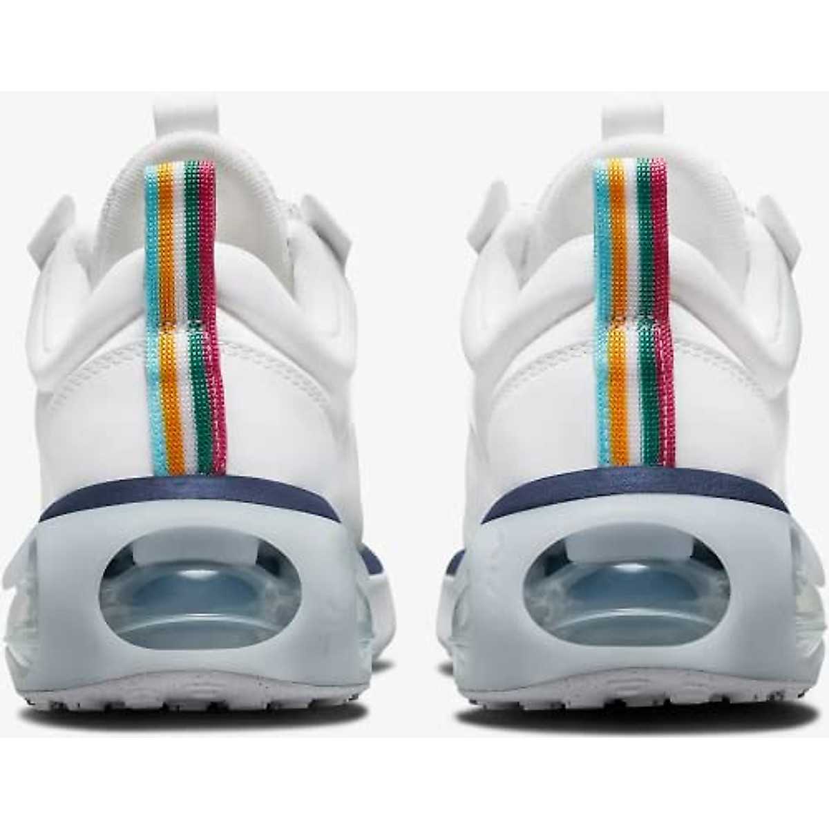 Nike Women's Air Max 2021 100, White/Thunder Blue/Pure Platinum/Archaeo Pink, 7 M US