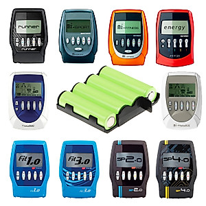 Replacement Battery for Compex Mi, Mi-Sport, Enegry,MI-Fitness,Runner, Theta 500,Physio 5,FIT,SP 2.0,fits Part No Compex 941210 4H-AA1500, 4.8V Ni-MH 2000mAh/9.6Wh