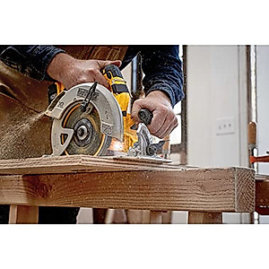 DEWALT 20V MAX* 7-1/4-Inch Cordless Circular Saw with Brake Kit (DCS570P1)
