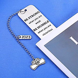 Graduation Gifts 2023 Graduate Bookmark Stocking Stuffers for Men Women Inspirational Gifts for Teens Boys Girls Senior 2023 Gifts for Best Friends Son Daughter Grad Present for Him Her Family Member