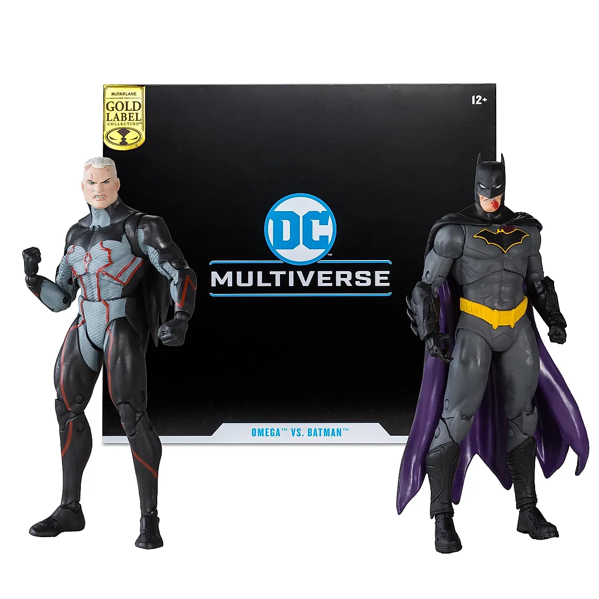 DC Multiverse McFarlane Toys Omega vs Batman 2pk