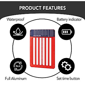 RUN-CHICKEN Automatic Chicken Coop Door Opener with Timer, Programmable Light Sensor, Battery Powered, Delay Options, Aluminum, Model T50, (USA Special)