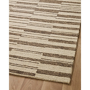 Loloi Chris Loves Julia x Polly Beige/Tobacco 2'-0" x 5'-0" Accent Rug