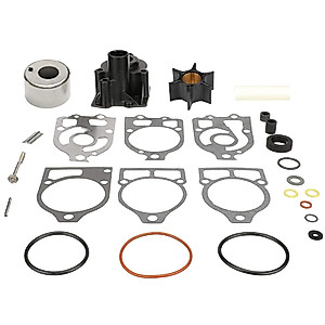Water Pump Kit Fits Mercruiser Alpha One/Mercury 2-Stroke Outboards Replaces 46-96148Q8 18-3517