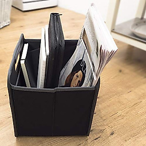 meori Magazine Insert for Small & Large Foldable Boxes Accessory, Small+Large, Grey