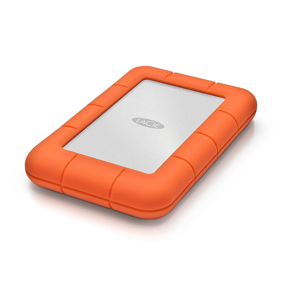 LaCie Rugged Mini USB 3.0 / USB 2.0 2TB External Mobile Hard Drive 9000298 with Ivation Compact Portable Hard Drive Case