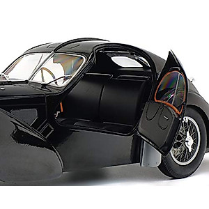 solido 421184430 Bugatti 1:18 1937 Atlantic-Black