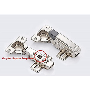 (8 PCS) Blum BLUMOTION 973A0500 Soft and Effortless Self Closing Mechanism for Full Overlay Hinge Application, Made in Austria, Kitchen Hinge Damper, Cabinet Door Soft Close Hinge Buffer