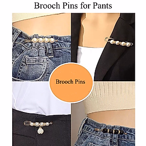 Charms for Socks Safety Pins 54pcs Brooches and Pins for Women Gold Junk Sock Charms Pins Jewelry Accessories Bulk Rhinestone Pearl Brooch Pins Button Pins for Women Clothes Hats Shoes Scarf Shawl