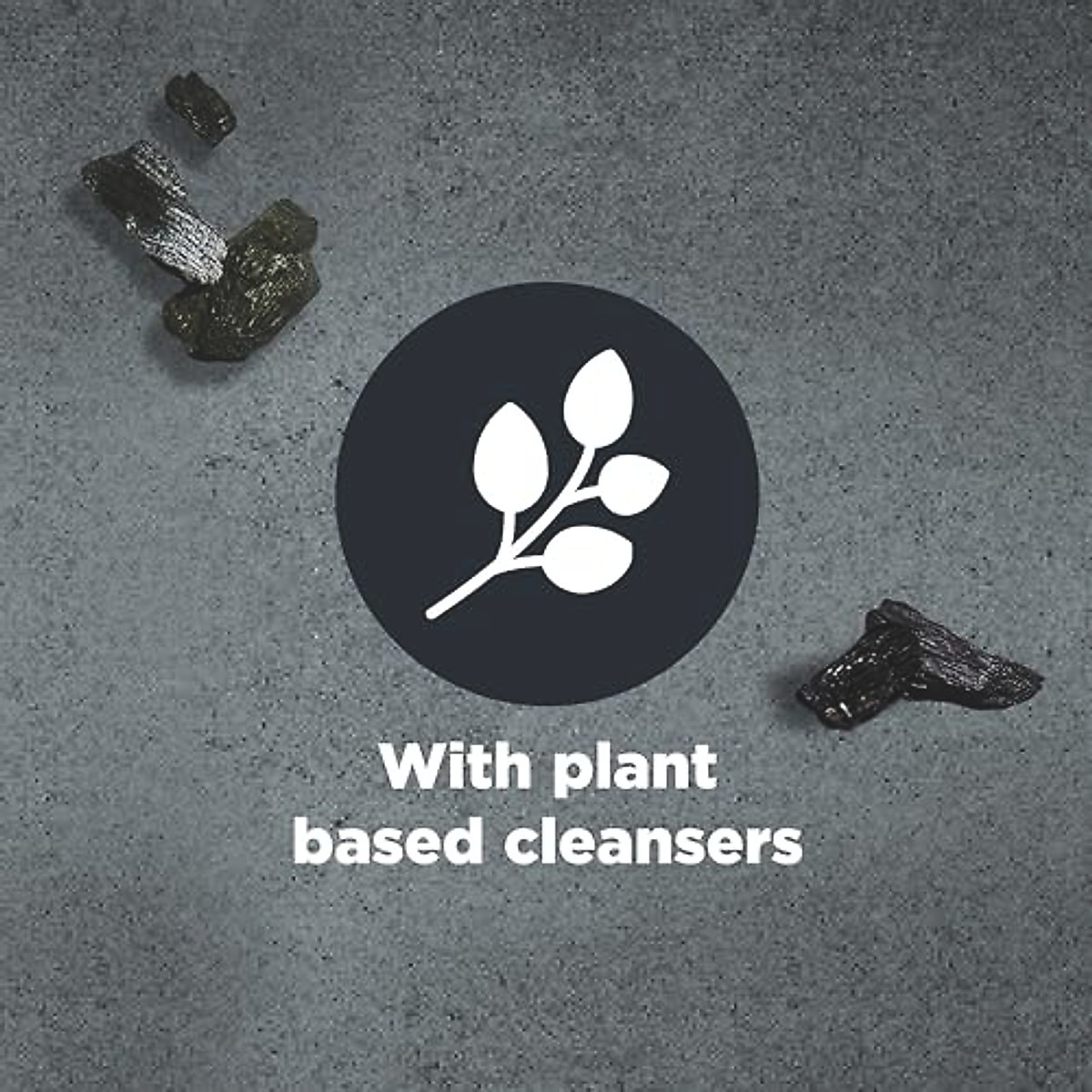 Dove Men+Care Men Shampoo For Healthy-Looking Hair Charcoal + Clay Naturally Derived Plant Based Cleansers 25.4 oz