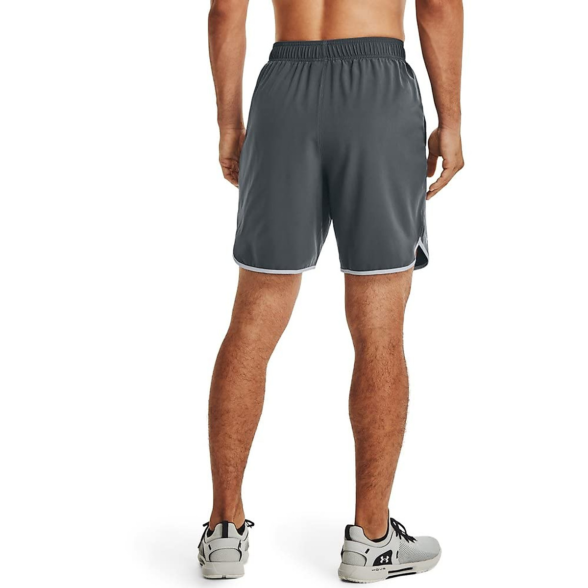 Under Armour Qualifier Train Shorts, Pitch Gray (012)/Mod Gray, X-Large