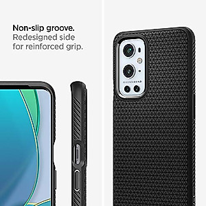 Spigen Liquid Air Designed for OnePlus 9 Pro Case 5G (2021) - Matte Black