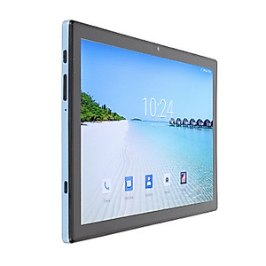Ymiko 10.1 Inch Tablet 8.1, 2GB RAM 32GB ROM, Octa Core CPU, Front 5MP Rear 13MP Cameras, 4G Calling, 100‑240V (Blue)