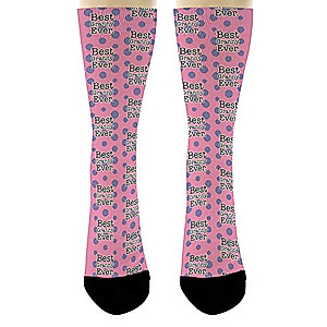 ThisWear Grandmother Gifts Best Granny Ever Sock for Grandma Clothes Granny Socks 1-Pair Novelty Crew Socks