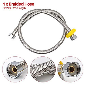 Automatic Watering Feeder Trough Bowl with Pipe Float Ball Valve for Livestock Cattle Horse Goat Sheep Stainless Steel Pet Dog Waterer Dispenser