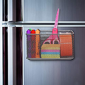 YBM Home 2457vc Storage Basket, Silver