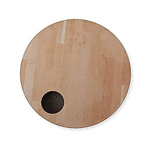 Necoichi Cozy Cat Scratcher Bowl, 100% Recycled Paper, Chemical-Free Materials (Bowl (Oak), Regular)