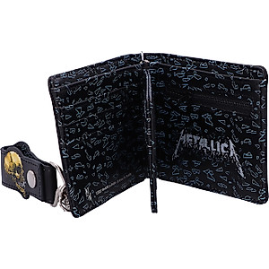 Nemesis Now Heavy Metal Band Music Wallet, Rock Band Merch - Metallica