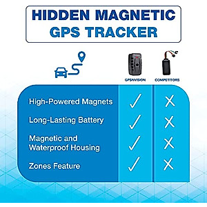 Magnetic GPS Tracker for Vehicles | Real-Time Car and Asset Tracking | Rechargeable Long-Life Battery (2-7 Months) | Global Coverage | Ideal for Teens, Elderly and Fleet Monitoring | Software Included
