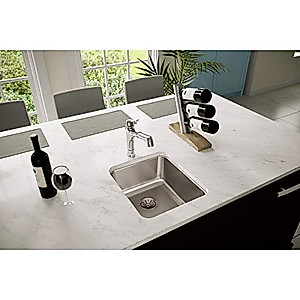 Elkay ELUH1316 Lustertone Classic Single Bowl Undermount Stainless Steel Sink