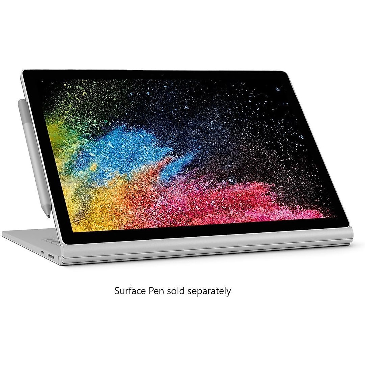 Microsoft Surface Book Touchscreen Laptop, Intel Core i5-6300U, 8GB RAM, 512GB SSD, Backlit Keyboard, CAM, Display 3000x2000 Resolution, Windows 10 Pro(Renewed)