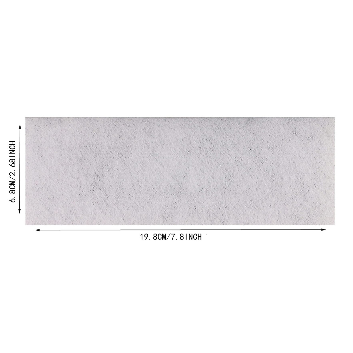 Manskala 200PCS Non-Woven Waxing Strips, Wax Strips Hair Removal for Women,White