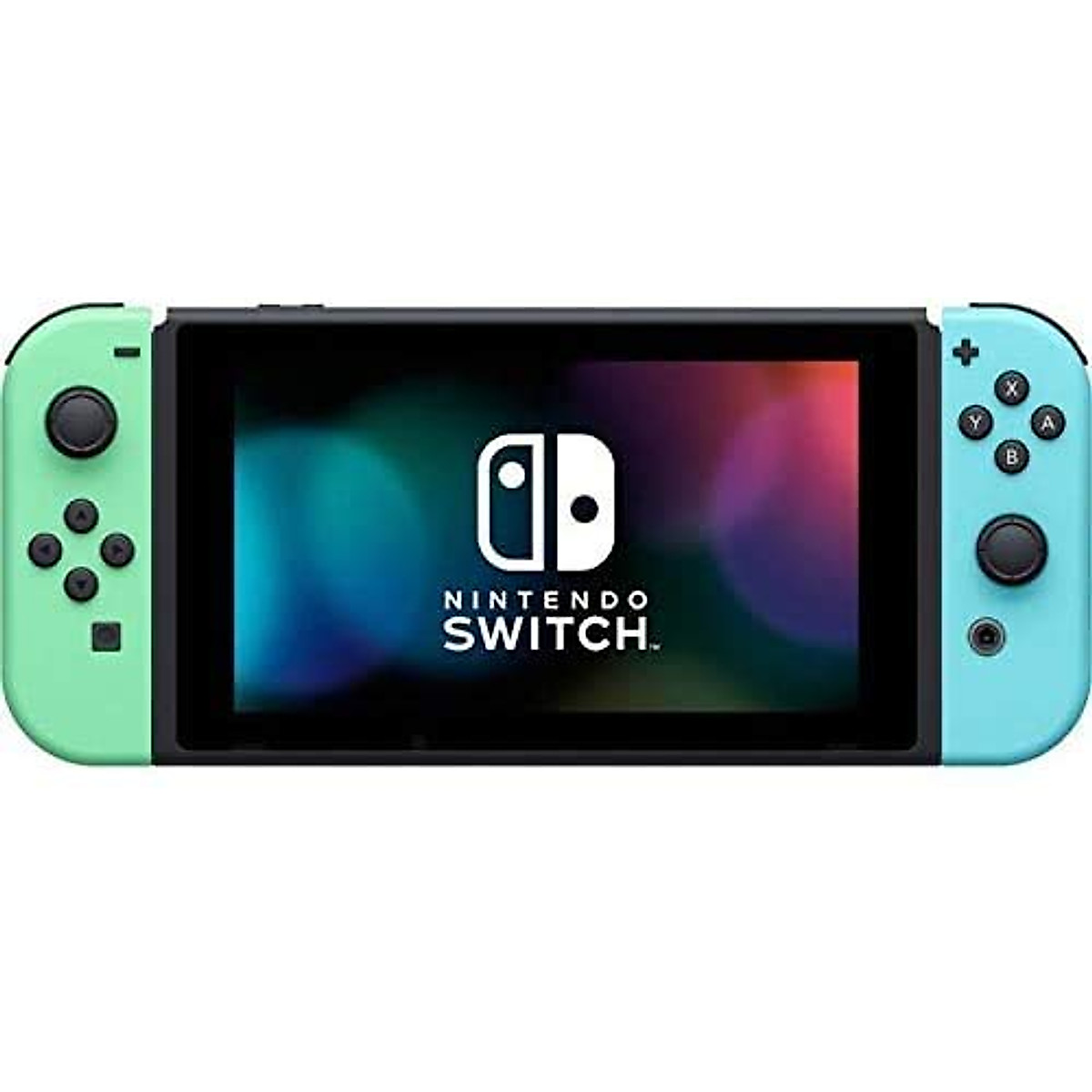 Nintendo Switch Console - Animal Crossing: New Horizons Edition - Pastel Green and Blue Joy-Con, 6.2" Touchscreen LCD Display, WiFi, Bluetooth (Renewed)