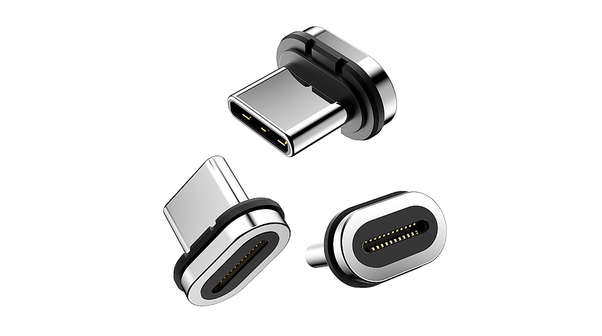 DuHeSin 24-Pin Magnetic USB C Connector Tips - 3 Pack