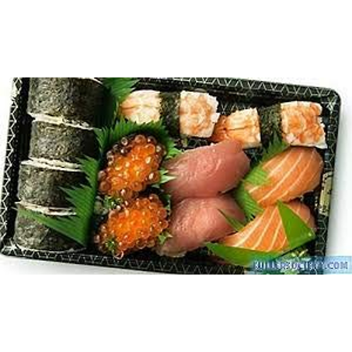 JapanBargain 2052, 200pcs Sushi Grass Baran Garnish Sashimi Divider Bento Box Food Divider Decoration Sushi Baran, Made in Japan