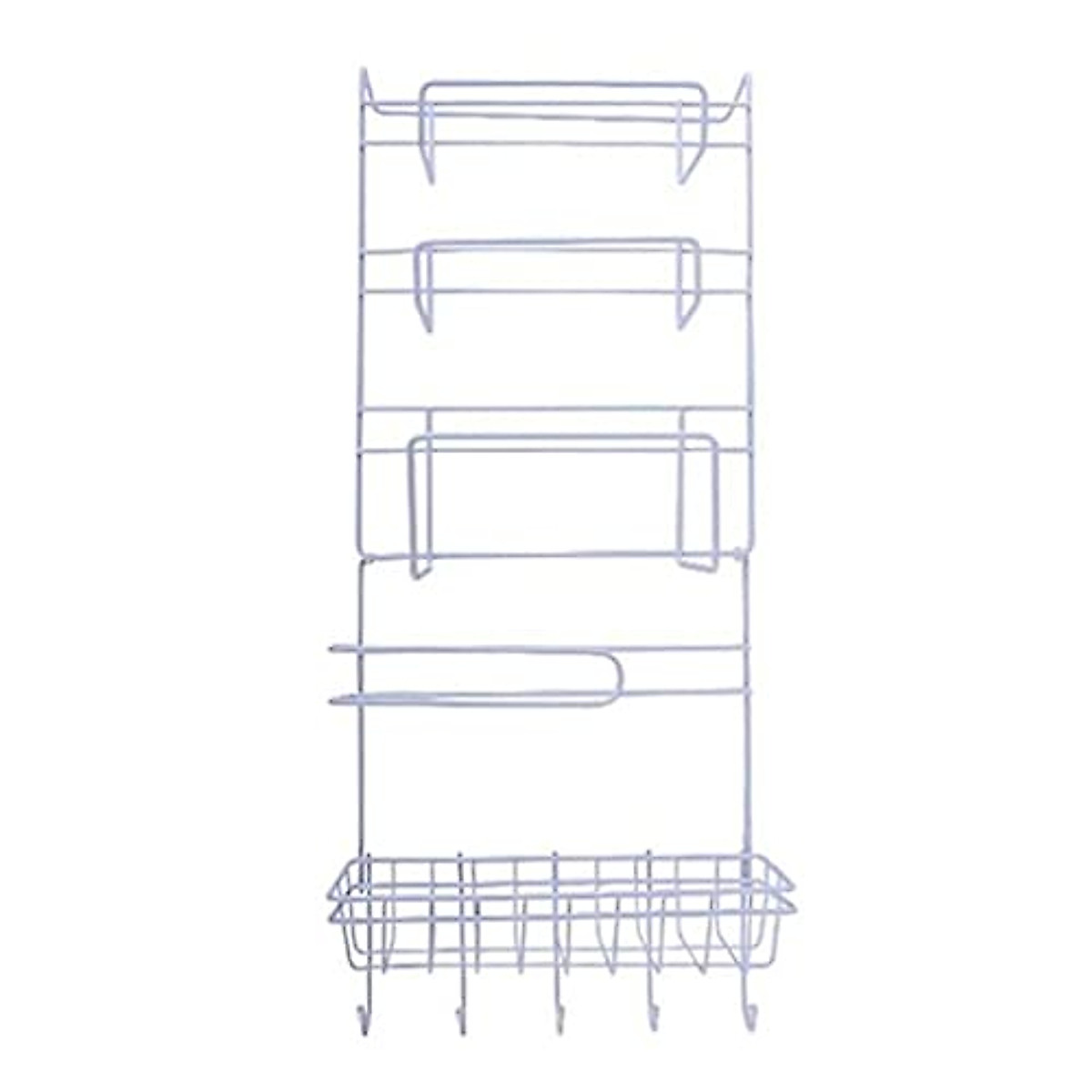 XWOZYDR Kitchen Multifunction Refrigerator Shelf Space Saver Fridge Side Wall Storage Hanging Holder Large