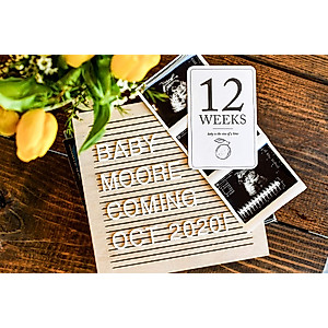 Pregnancy Gift Bundle for Expecting Moms: Pregnancy Prayer Cards + Pregnancy Milestone Cards | Pregnancy Announcement