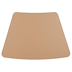 Flash Furniture Billie Hex Natural Collaborative Student Desk (Adjustable from 22.3" to 34") - Home and Classroom