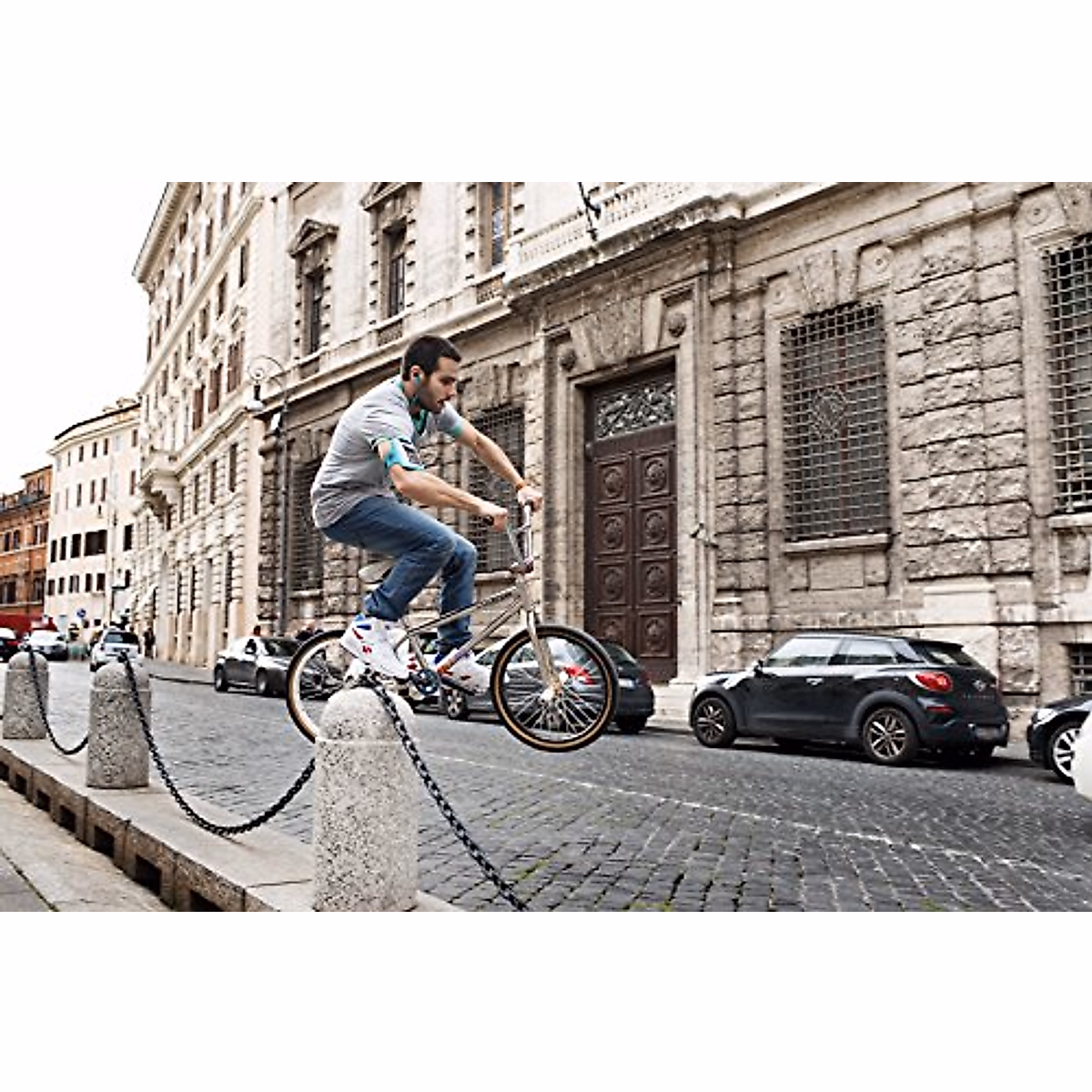 Urbanista Boston Wireless Bluetooth Sport Earphones Headset with Mic and Volume Control, Dark Clown/Black